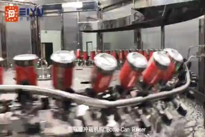 China 10000BPH Aluminum Bottle Filling and Capping Machine Monoblock - 24 Station LRXGF24-24-8 Model with 3KW Motor for sale