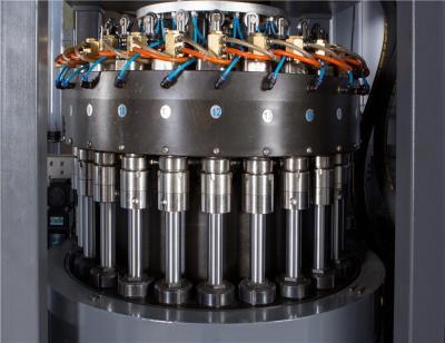 China HDPE LDPE Rotary Cap Compression Molding Machine 36 Cavity 28K-35K pcs/hr for Beverage Packaging for sale
