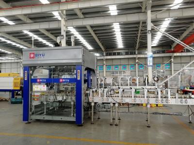 China SPC-R Coordinate Robot Case Packing Machine | 8-35 Boxes/Minute | 16KW Power | 6700x2700x3500mm for sale