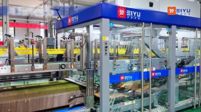 China High Speed Wrap Around Case Packer 70 Cases/Min 380V for PET Bottles Glass Cans Industrial Packaging for sale