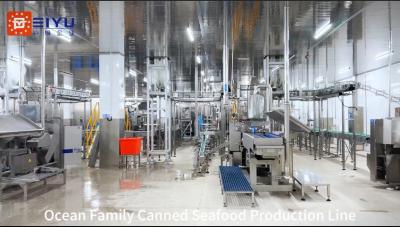 China High Speed Canned Seafood Packaging Line - 80-400 Cans/Min Capacity with Automated Sterilization & Palletizing Systems for sale