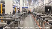 China OEM Canned Food Packaging Machine Production Line for Fruits & Vegetables - 80-400 CPM Capacity with 0.3Mpa Sterilization for sale