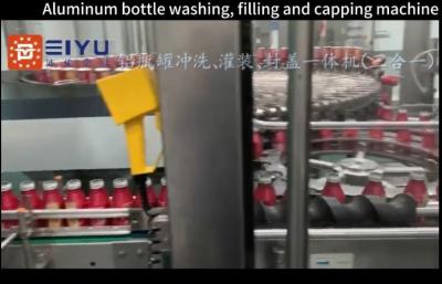 China 500ml Carbonated Beverage Bottle Filling and Capping Machine - 8000 Bottles/Hour Capacity with 3KW Servo Motor for sale