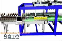 China Compact Liquor Gift Box Case Packer Machine 8-35 BPM Capacity for Beverage Production Lines for sale