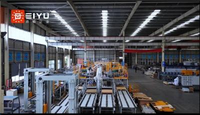 China High-Speed Robotic Palletizer with 1500kg Load Capacity and 7-9 Cycles/Minute for Pet Food Production Lines for sale