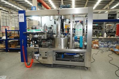 China SPCTTB.RH9628F Hot Glue Labeler for 15L Water Barrels - 53,000 BPH Capacity, 50kW Power for sale