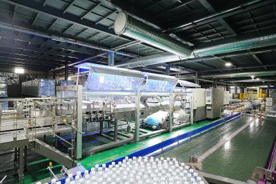 China ODM Automated Heat Shrink Film Packaging Machine - 80 Packs/Hour, 155kW, For Bottled Water Production Lines for sale