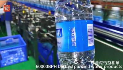 China Peiyu SPCTTB.RH30 Hot Melt Glue Labeling Machine - 48,000 BPH Capacity with ±1mm Accuracy for Bottles for sale