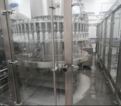 China High Speed 48000 BPH Water Filler Filling and Capping Machine for PET Bottles 0.2L to 5L for sale