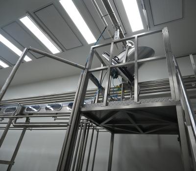 China High-Speed Bottle Cap Washing Machine 1500 Caps per Minute Stainless Steel for Bottled Water Lines for sale