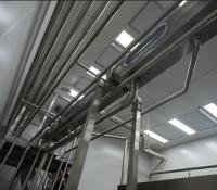China High Speed Rotary Cap Washer 1500 Caps per Minute for 60000 BPH Bottled Water Line for sale