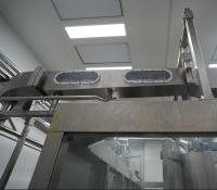 China High Speed Cap Rinser 1500 Caps Per Minute Stainless Steel Bottling Line Washer for sale