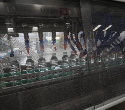 China High Speed Air Knife Bottle Drying Machine 18000-24000 BPH for PET Glass Cans for sale
