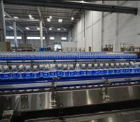 China Automatic Bottle Packing Conveyor for 42,000 BPH Bottled Water Production Line with SUS304 Stainless Steel for sale