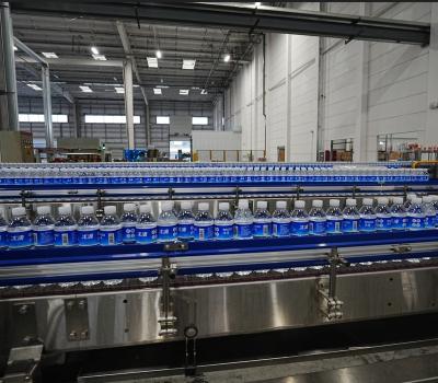 China Automatic Bottle Packing Conveyor for 42,000 BPH Bottled Water Production Line with SUS304 Stainless Steel for sale