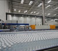 China Bottle Accumulation Buffer System For 42,000 BPH Bottled Water Production Efficient Flexible for sale
