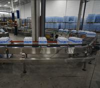 China Automated Stacking And Conveying System For Bottled Water Production  220V/380V for sale
