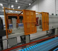China Automatic Shrink Packaging Machine for Bottled Water 60-120 Packs/Min with 15kW Power and 1.2m Tunnel for sale
