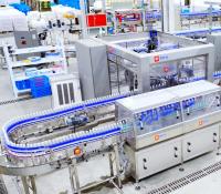 China 50,000 BPH Automated Water Bottling Plant for PET Bottles 500ml-10L with 304 Stainless Steel Construction for sale