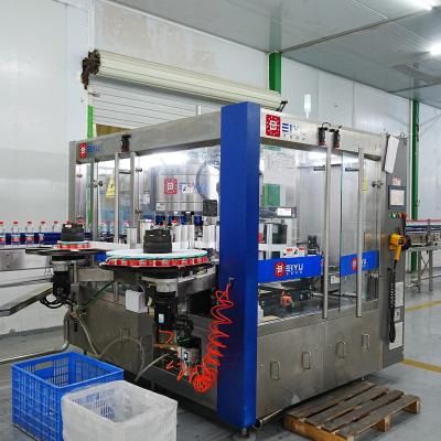 China SPCTTB.RH9628F Rotary OPP Hot Glue Labeling Machine - 53000 BPH Capacity, 50kW Power for sale