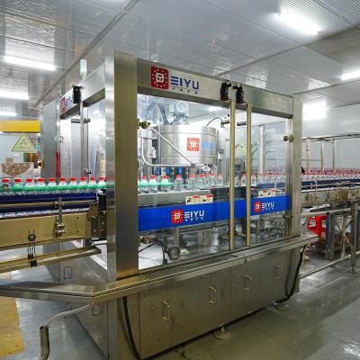 China 24000BPH Hot Melt Glue Labeling Machine with Multi-Roll Feeding System for PET/Glass/Metal Bottles for sale