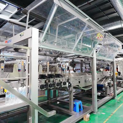 China SPCSW.E2 Film Packing Machine 22 Packs/Minute 75KW for Bottled Water Production Line for sale
