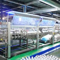 China Paper Tray Heat Shrink Film Packaging Machine 60 Packs/Min 380V 70kW For Bottle Wrapping for sale