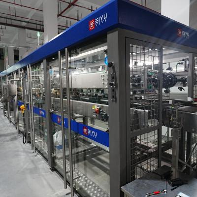 China 30kW Tic Tac Toe Wrap Around Case Packer Cartoning Machine 45box/Minute 14000mm Length for sale