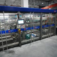 China Low Speed Wide Side Wrap Around Case Packer Machine 36000BPH with 35-100 Packs/Min Capacity and 7500kg Weight for sale