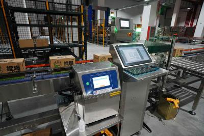China Industrial Juice Bottle Weighing & Testing Machine with 15-50kg Capacity and ±20g Accuracy for Food & Beverage Packaging for sale