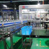 China Automatic Bottled Water Production Line 6000-72000bph Capacity for 100-2000ml Containers for sale