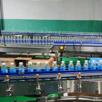 China 48,000 BPH PET Bottled Water Production Line with 100-2000ml Capacity and Gravity Filling System for sale