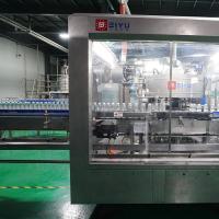 China 50,000bph PE Bottled Water Production Line 338ml 542ml 1.35L 4x6 Packaging Sparkling Water for sale