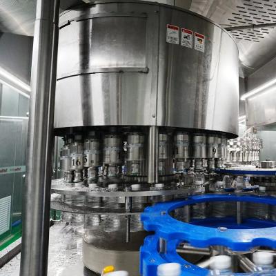 China Full Automatic Bottled Water Production Line 12000-72000 BPH with Pre-treatment and Blowing Filling Capping Machine for sale