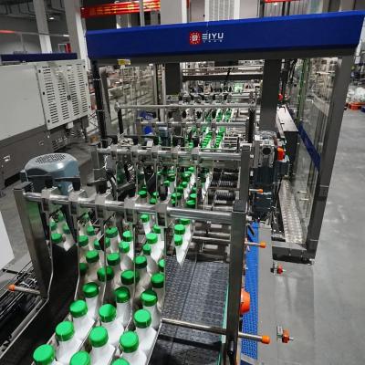 China Automatic Wrap Around Case Packer 80 Packs/Minute for 150-420mm Cartons in Pet Food Production for sale