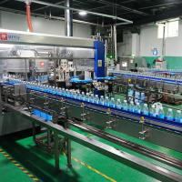 China Stainless Steel 304 Hot Melt Glue Labeling Station 6000-72000 BPH for Bottled Water for sale
