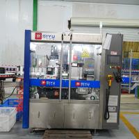 China Automatic Hot Melt Glue Labeler 6000-72000BPH for PET Glass Metal Bottles ISO9001 for sale