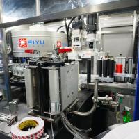 China Automatic OPP BOPP Hot Melt Glue Labeler 6000-72000BPH 380V 50Hz for PET Glass Bottles for sale