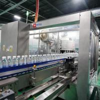 China Hot Melt Glue Labeling Machine 6000-72000BPH No Bottle No Label for PET Glass Bottles for sale