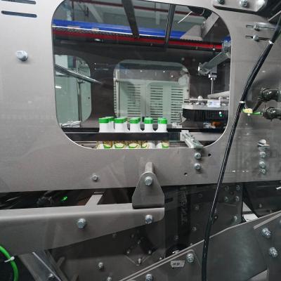 China Automatic H-Bot Carton Packing Machine with 30 Cartons/min Capacity and 0.5-0.8Mpa Air Pressure for Industrial Packaging for sale