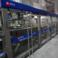 China 90 Packs Per Minute Fully Wrapped Winding Wrap Around Case Packer for Beverage Line for sale