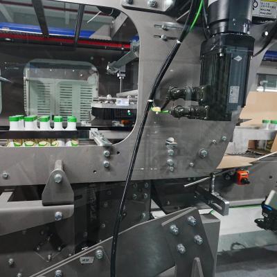 China Automatic 12kw Wrap Around Case Packer for Horizontal Corrugated Box with 20-100 Packs/Minute Capacity for sale