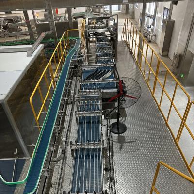 China Customized Canned Food Production Line 500-10000kg/Day 380V 50Hz 80-400 Cans/Min for sale
