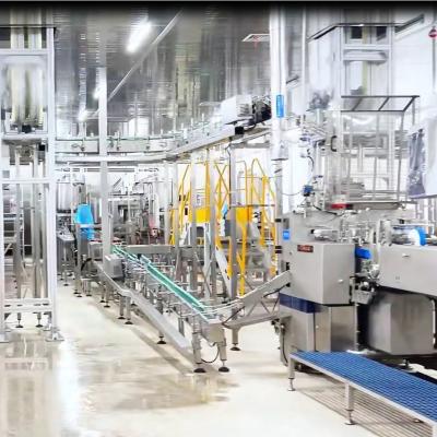 China Customized 100g-3kg Canned Food Production Line 500 Sets/Year Capacity 500-10000kg/Day Output for sale