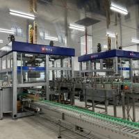 China Fully Automatic Box Packing Machine for Glass Bottles Tin Cans 80-400 CPM for sale