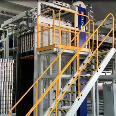 China Fully Automatic Empty Can Unstacker 800 Cans per Minute 15kW Hydraulic Depalletizer for sale