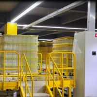 China Fully Automatic Plastic Bottle Depalletizer Bulk Glass Bottle Depalletizer for sale