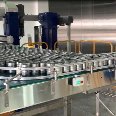 China Fully Automatic Empty Can Unloading Machine 800 Cans per Minute 15kW for sale