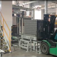 China Fully Automatic High Speed Can Pallet Destacker 800 Cans per Minute 15kW for sale