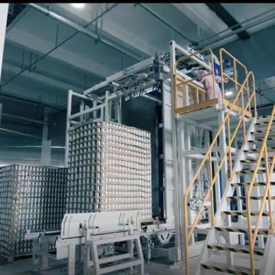 China Empty Can Depalletizer Robot Can Remover 380V 50Hz for 8000-60000bph Production Line for sale